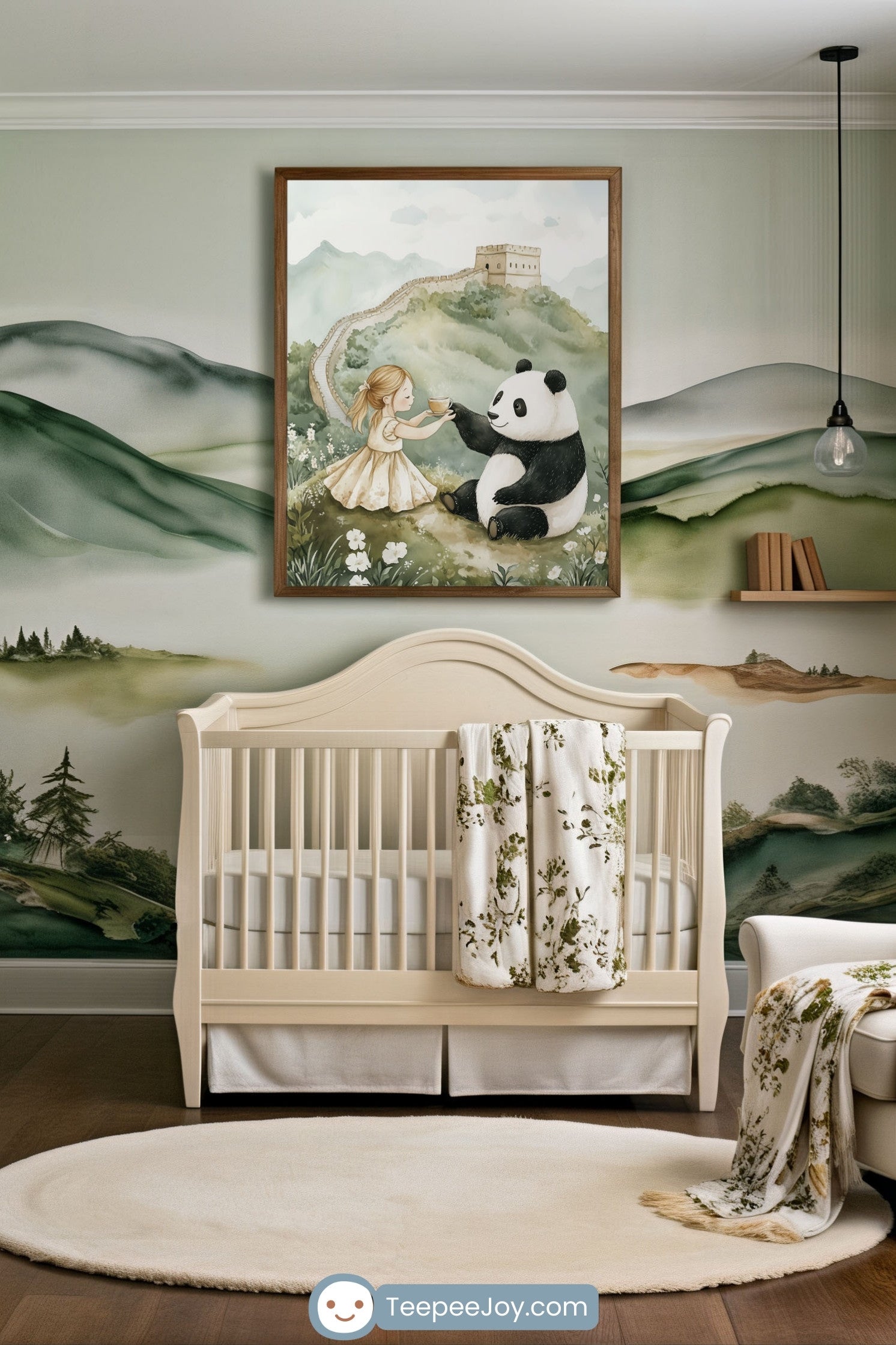 Panda Wall Art for Nursery and Kids Rooms - Shop Now!