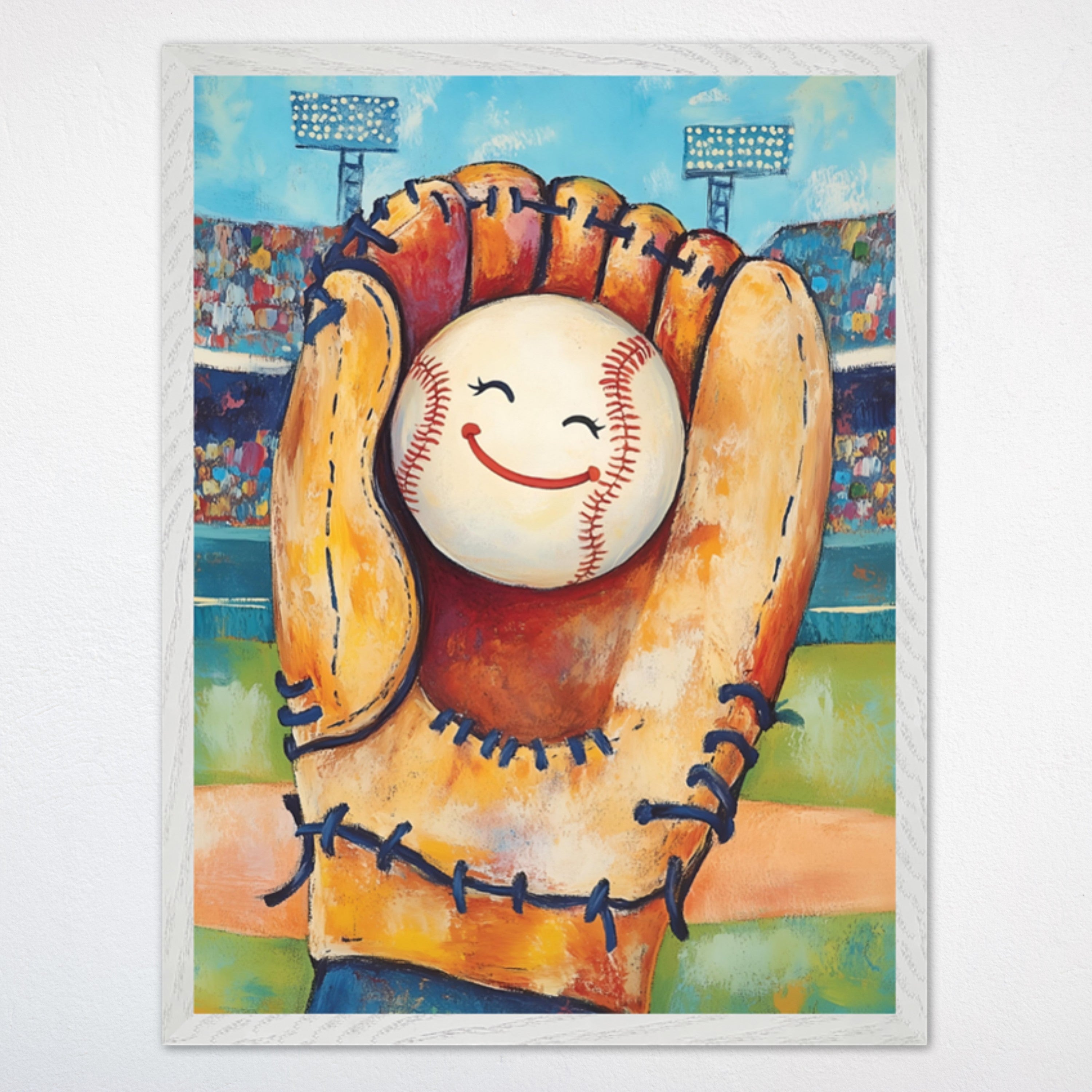 Baseball Wall Art for Nursery and Kids Rooms - Shop Now!