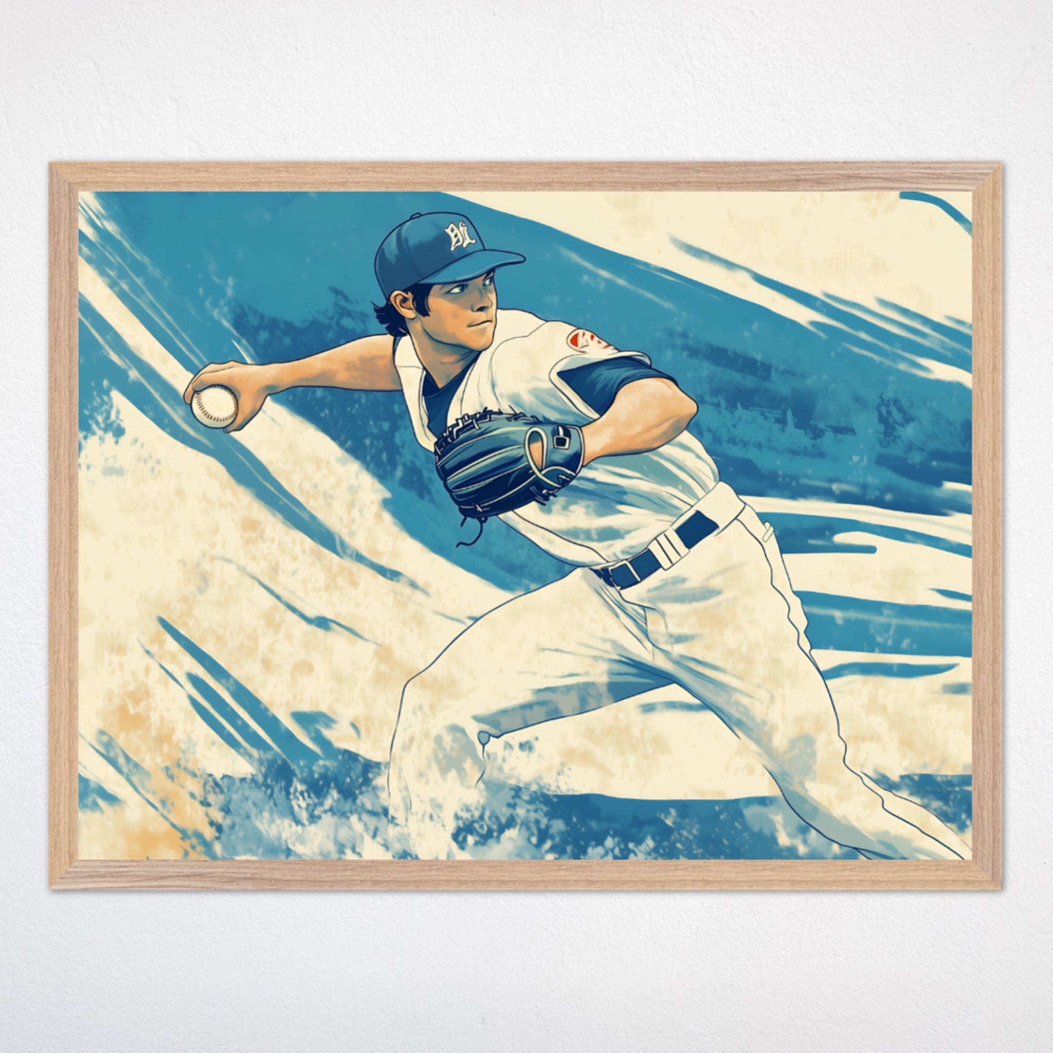 Baseball Wall Art for Nursery and Kids Rooms - Shop Now!