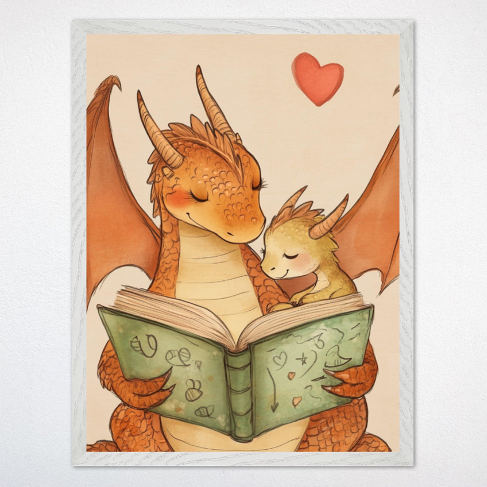 Dragon Wall Art for Nursery and Kids Rooms - Shop Now!
