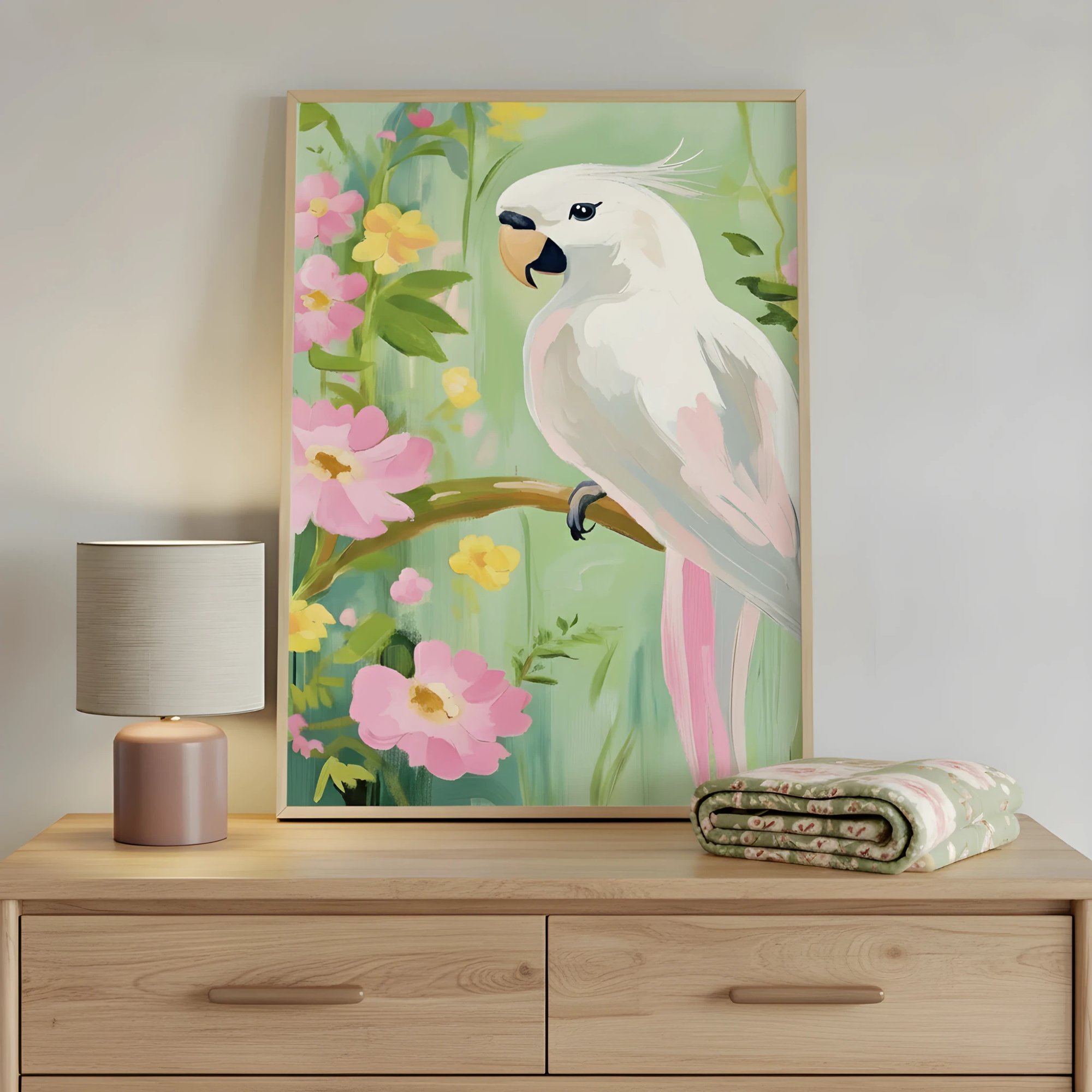 Parrot Wall Art for Nursery and Kids Rooms - Shop Now!